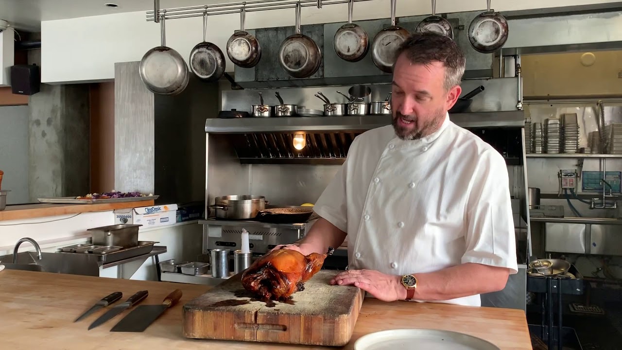 Carving The Morris Smoked Duck with Chef Gavin Schmidt - YouTube