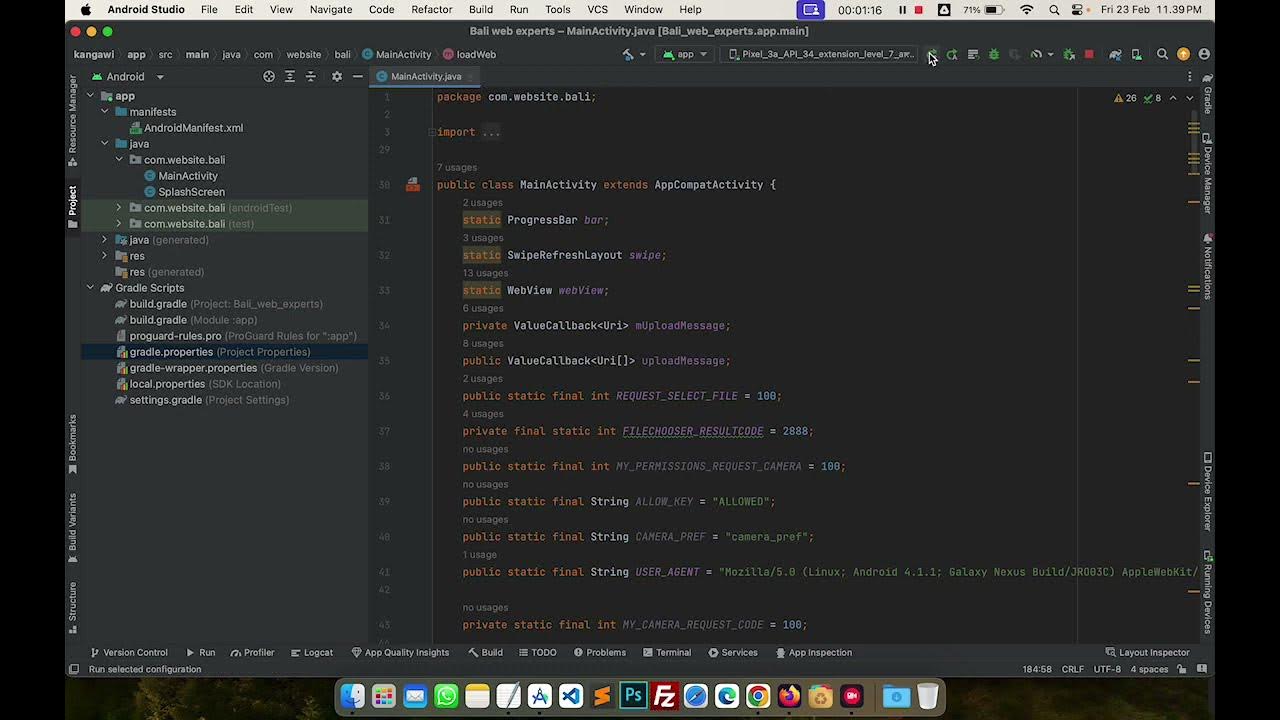 Unable to make field private final java.lang.String java.io.File.path accessible - Android ...