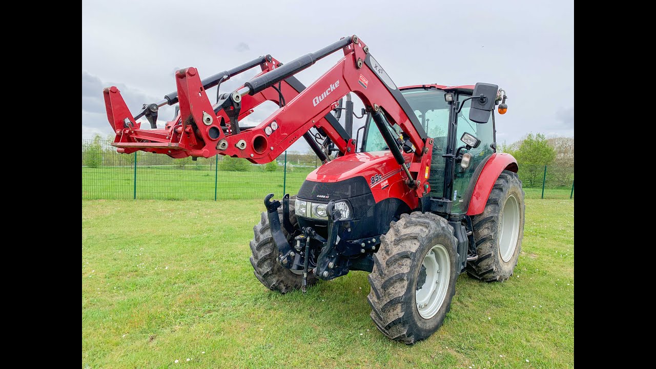 Case IH FARMALL 85 C - YouTube