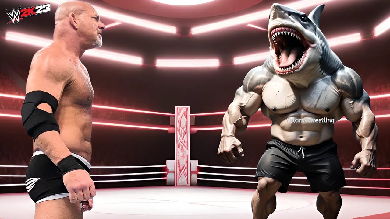 WWE - Goldberg vs Shark Man | Iron Man Match 2024 | WWE Aug 20, 2024 ...