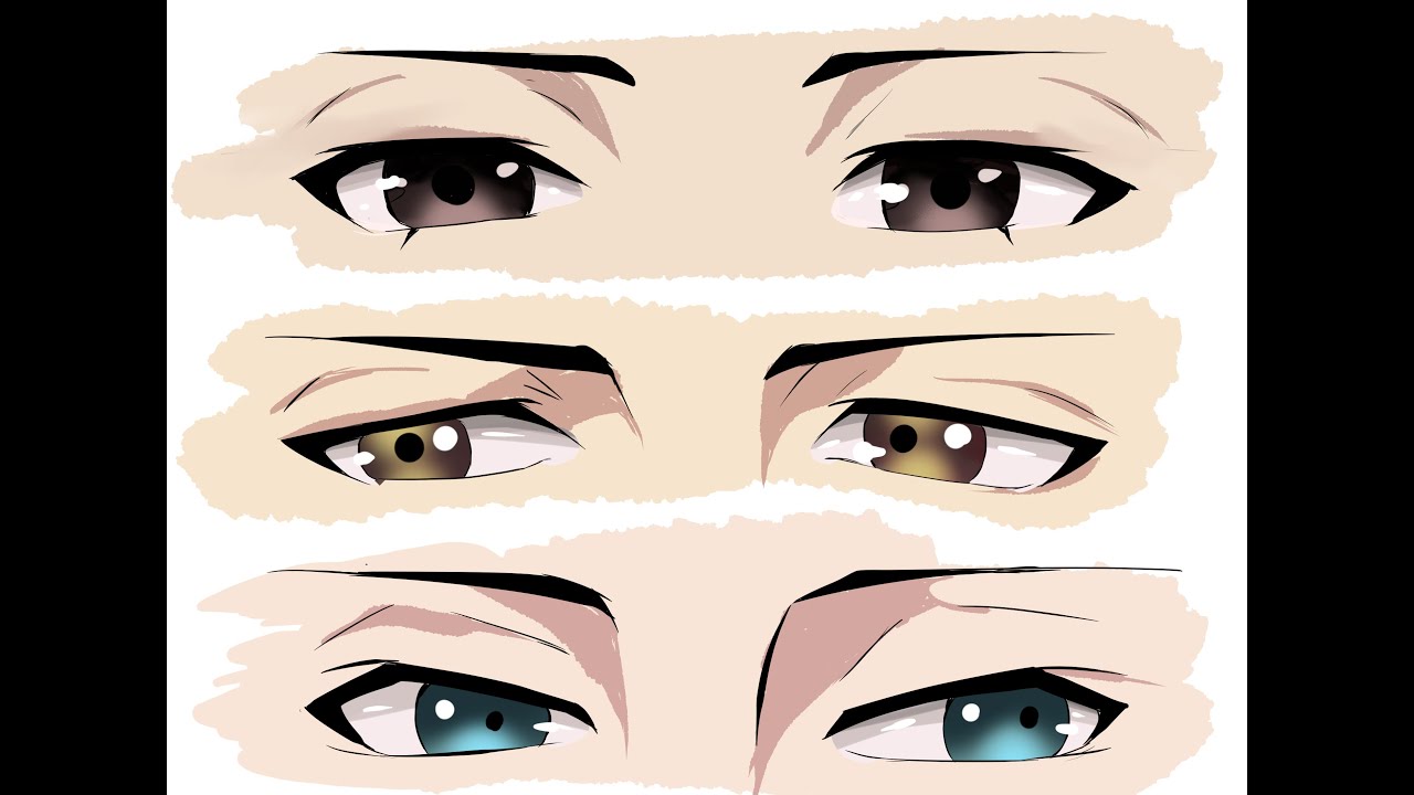 Drawing beautiful anime eyes | Webtoon | manga | Anime | Manhwa | clip ...