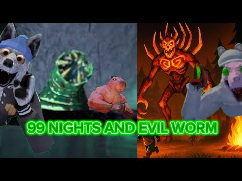 🌲 99 Nights in the Forest + Evil Work Goop Update! | Animal Company ...