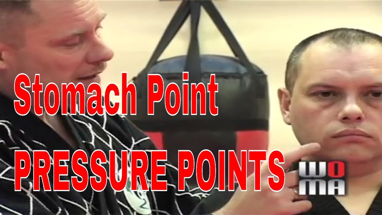 PRESSURE POINTS Stomach Point - YouTube