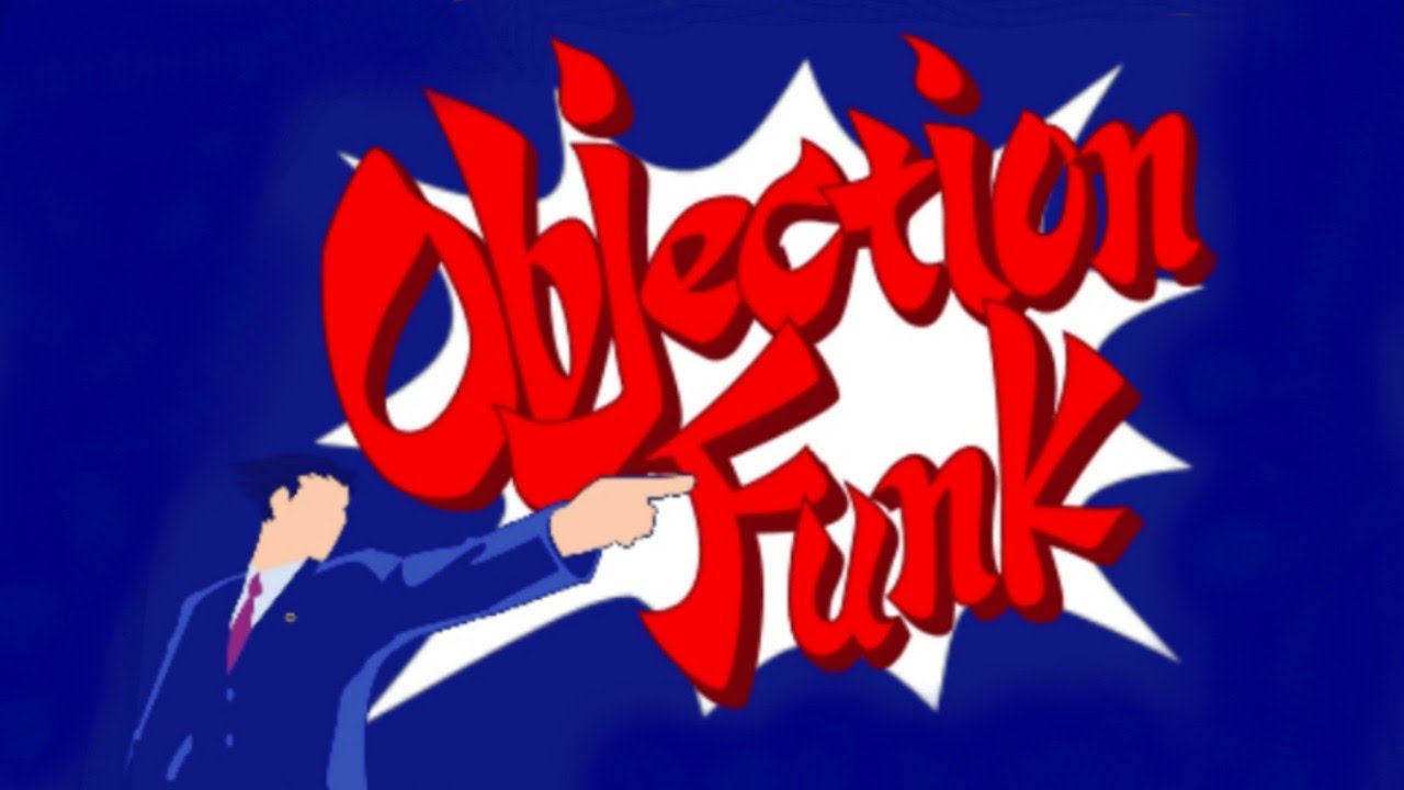 [BGM] Ace Attorney - Objection Funk Instrumental (Extended) - YouTube