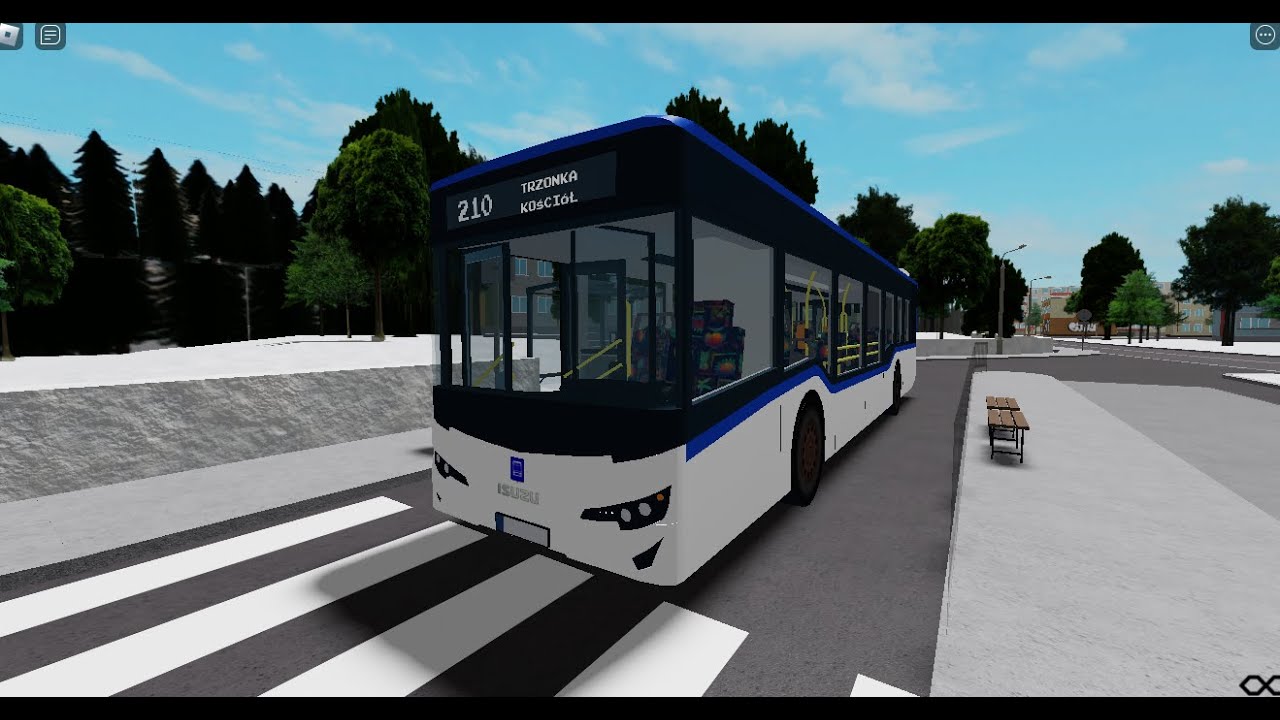 Roblox ITS (ZKM Białaszewo):Isuzu Cityport 12 Linia 210. - YouTube