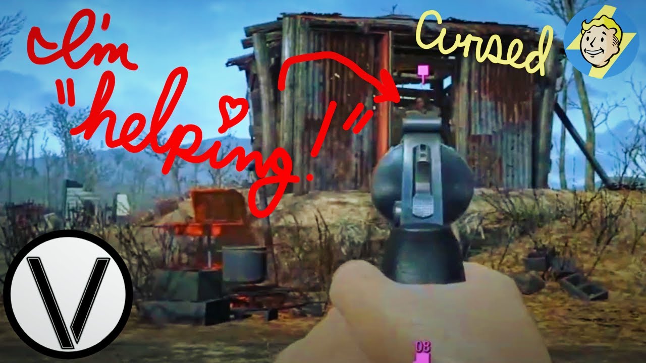 "Helping" another settlement - Cursed Fallout 4 - Part 13 - YouTube