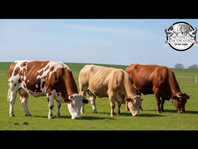 Normande Dairy Cattle A True Dual Purpose Breed Youtube