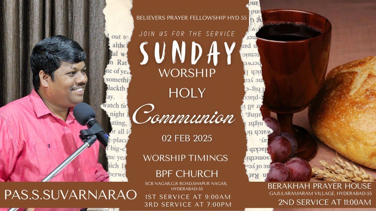 1 sunday 2nd February Morning Worship @berakhahprayerhouse - YouTube