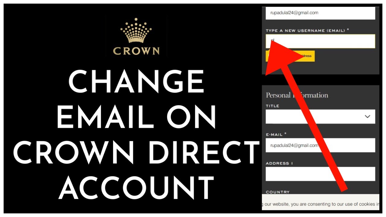 How to Change Email on Crown Direct Account 2023? - YouTube