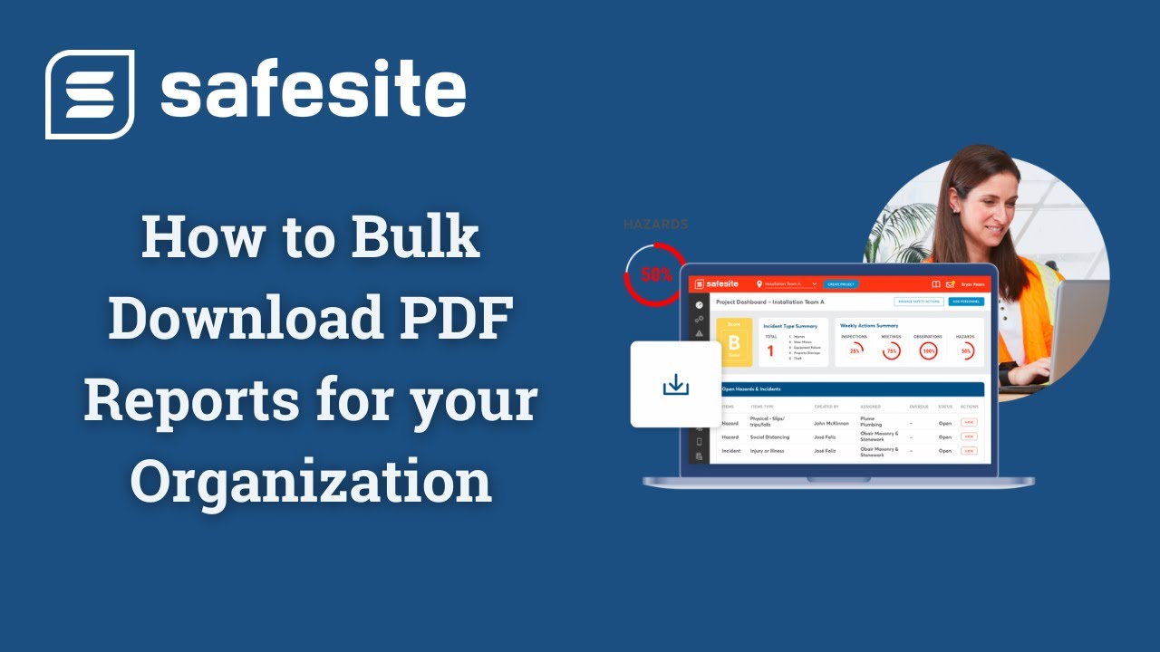 How to Bulk Download PDF Reports for your Organization - YouTube