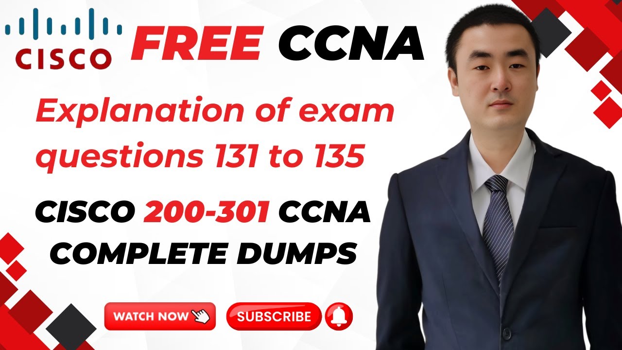 Episode 9 | Free Dumps of CCNA | Explanation of CCNA Exam Questions ...