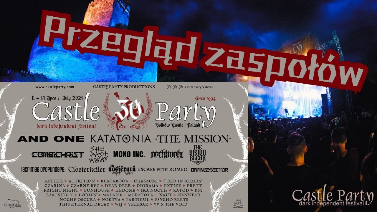 Castle Party Festival 2024 PREVIEW przegląd zespołów (eng hardsubs ...