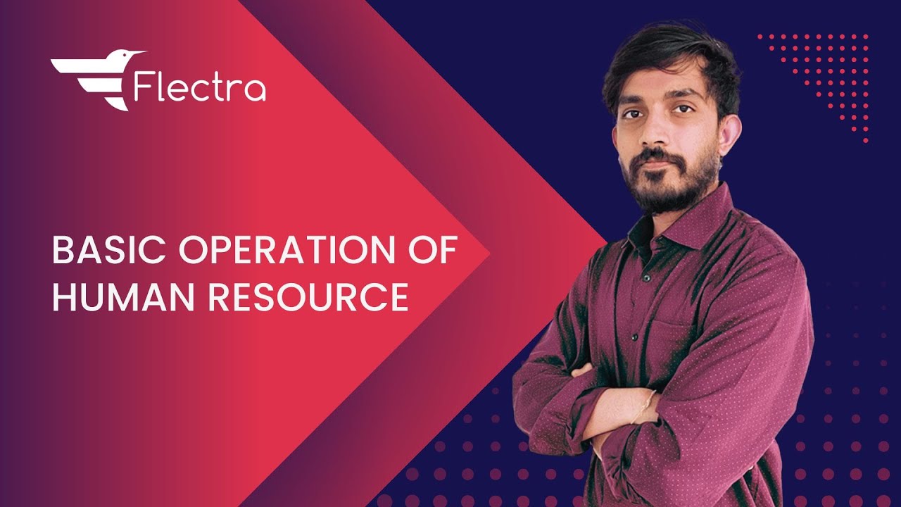 Basic Operation Of Human Resource Flectra Human Resource YouTube Basic Operation Of Human Resource Flectra Human Resource YouTube