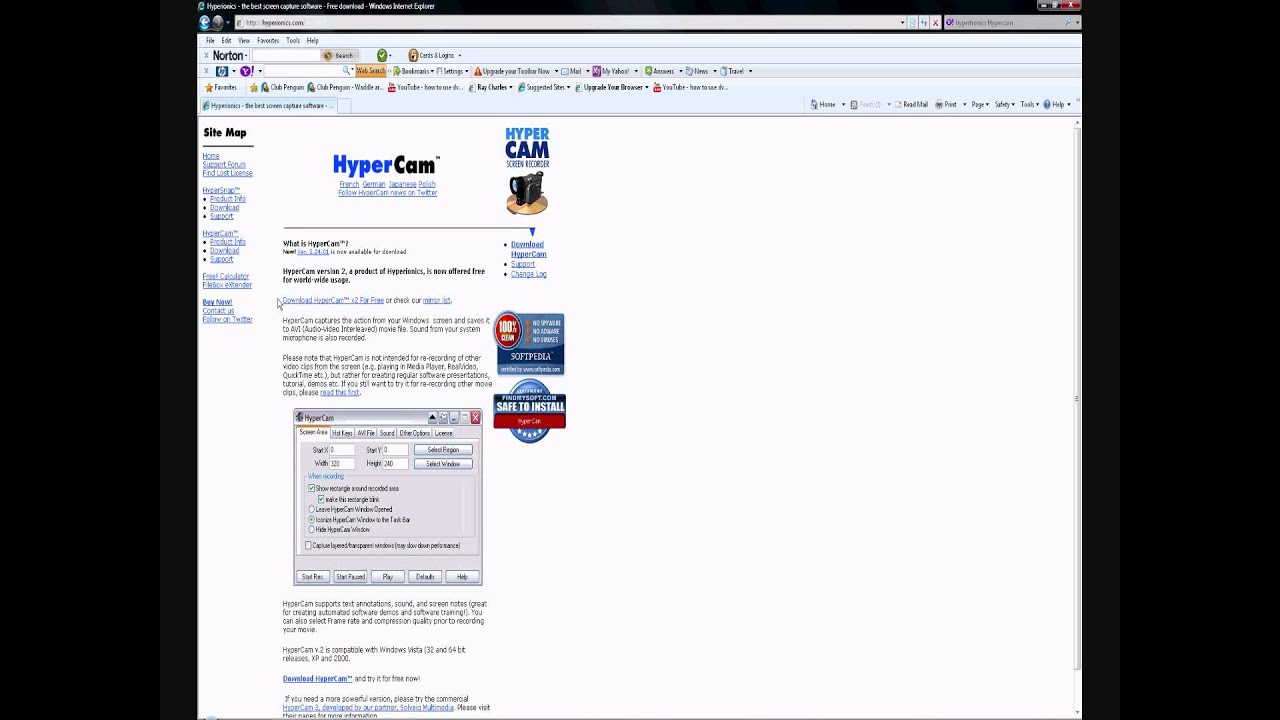 Hypercam 2 Tutorial (HD) - YouTube