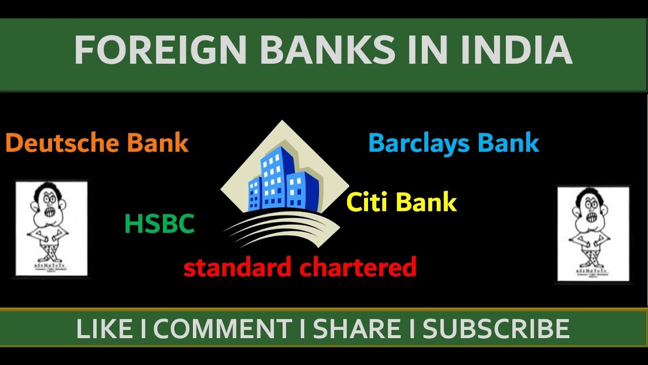 Foreign Banks in India - YouTube