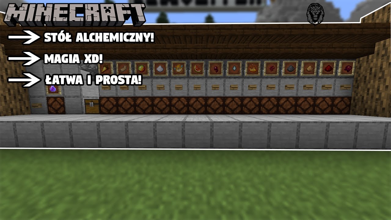 Minecraft: Automatyczny Stół Do Alchemii! (Mechanizm) - YouTube
