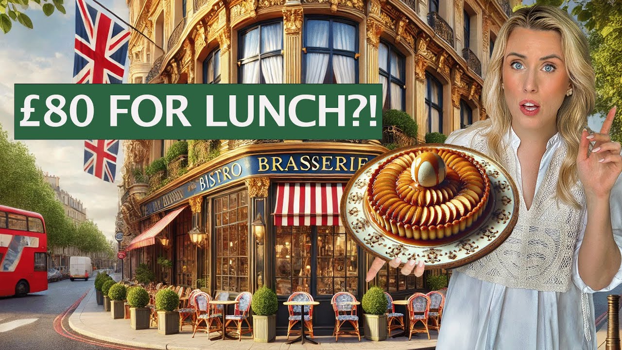 Trying The SUPER POSH FRENCH Food Taking Over London.. - YouTube