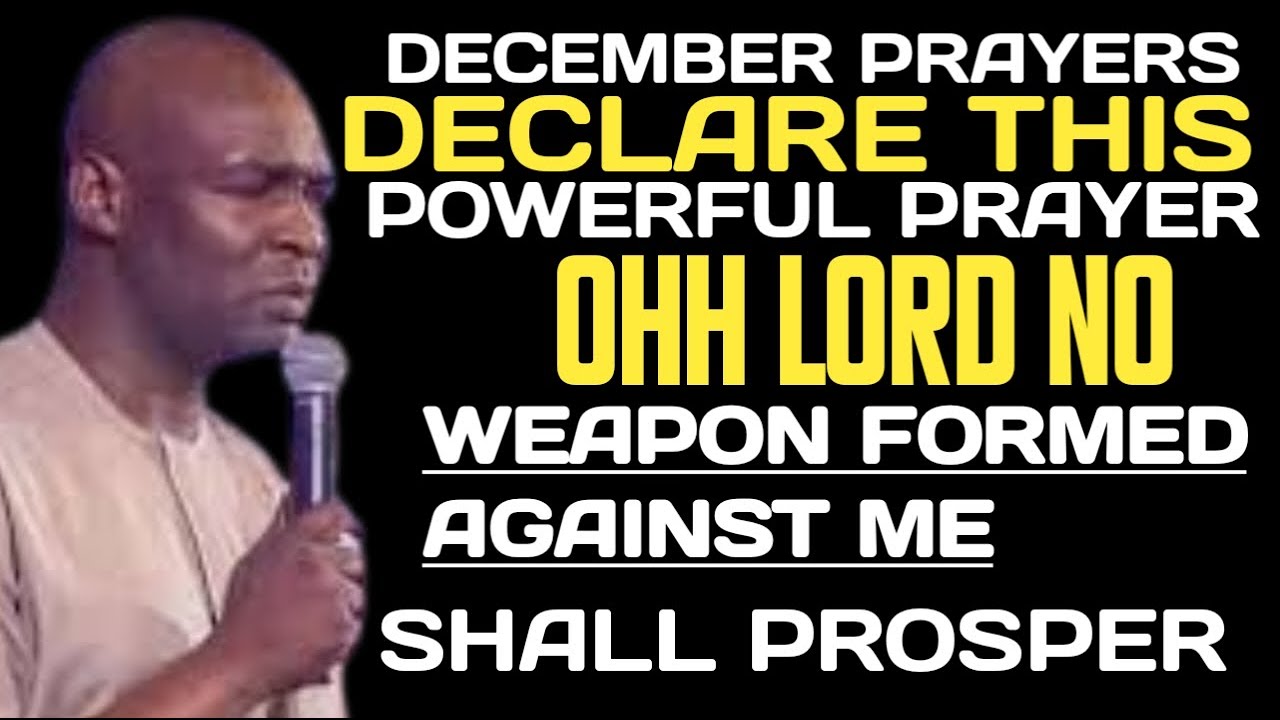 OH, LORD! NO WEAPON FORMED AGAINST SHALL PROSPER~APOSTLE JOSHUA SELMAN ...