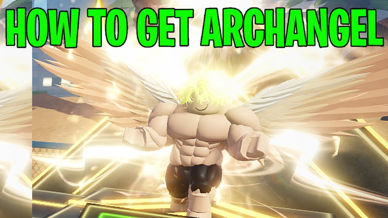 HOW TO GET LIMITED ARCHANGEL AURA IN GYM LEAGUE ROBLOX! - YouTube