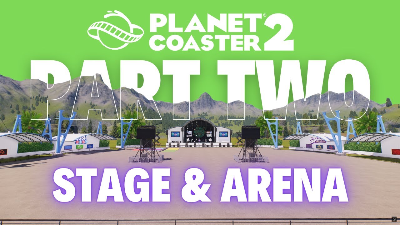 Concert Stage Planet Coaster 2 | Part 2 | Full Build - YouTube
