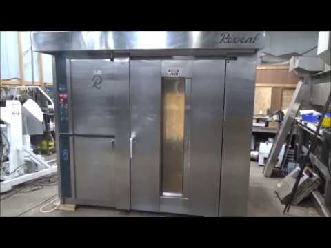 Revent Double Rack Oven, Gas, Model: 620 G DG, Running - YouTube