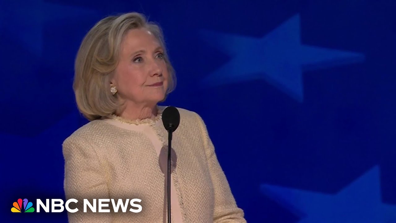 Watch Hillary Clinton's full address to the 2024 Democratic National ...