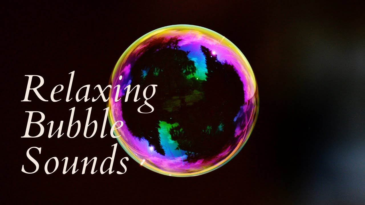 Bubble Bath Sounds - Water Bubbles - Underwater Sounds Ambience to ...