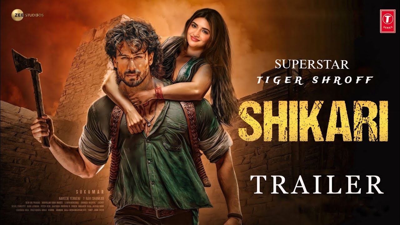 SHIKARI - Official Trailer | Tiger Shroff | Sree Leela | Prashant Neel ...