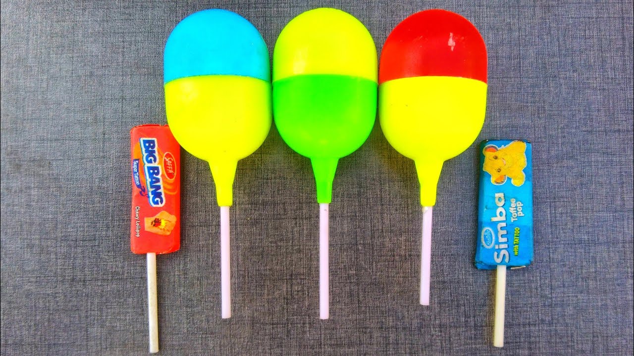 Lollipops Unpacking ASMR 🍭 Chupa Chups Big Babol, Alpenliebe Lollipop ...