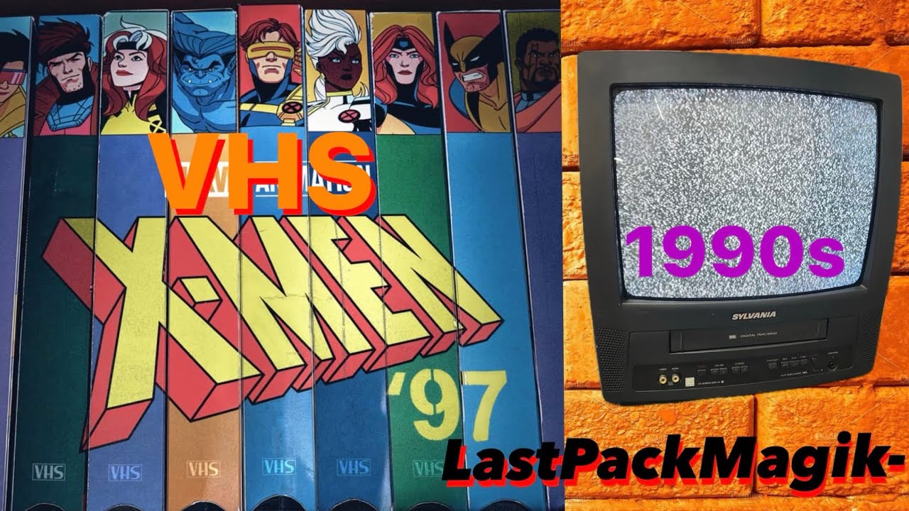 VHS Marvel Collection- XMen #Marvel #VHS #VCR - YouTube