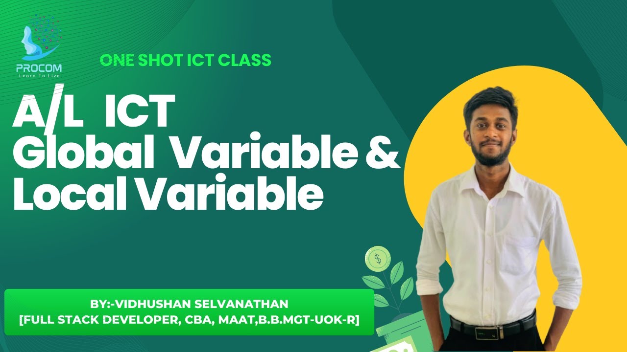 Al Ict Python Global Variable Local Variable Function 5300