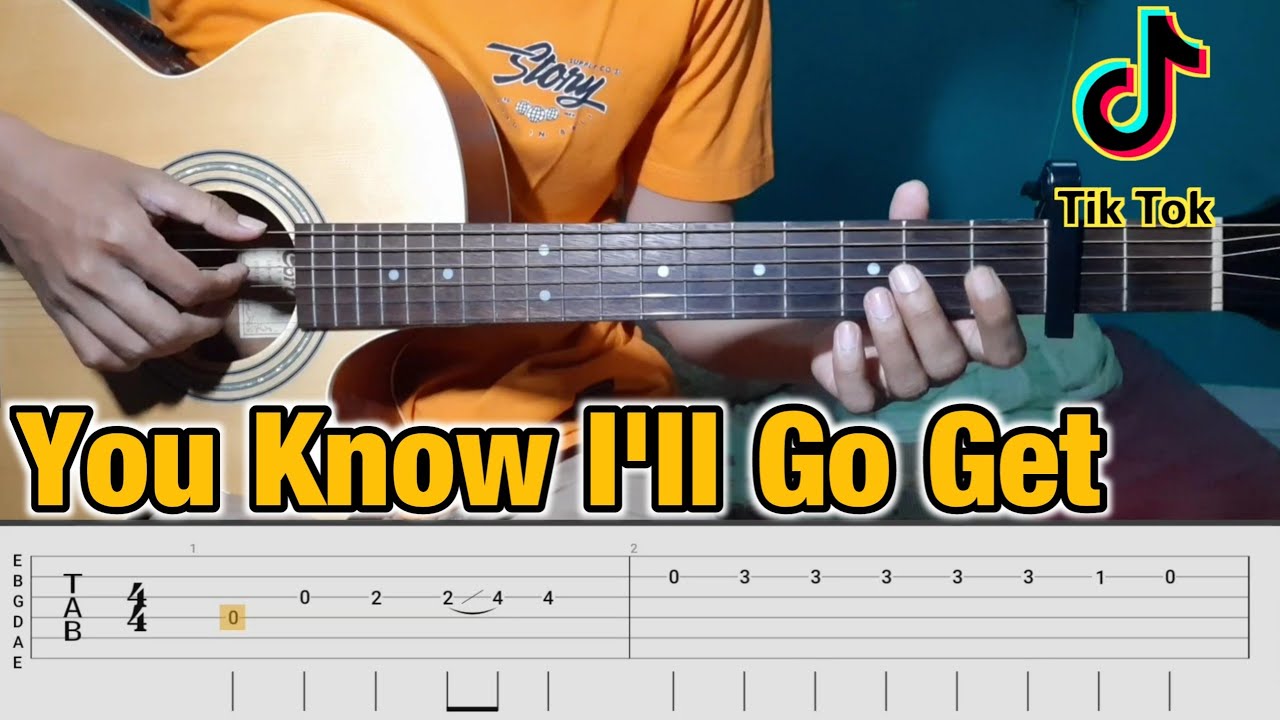 You Know I'll Go Get Fingerstyle Guitar Tutorial + Tab (easy) - YouTube