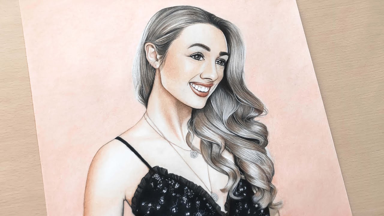 DRAWING • Josie Fear // Fashion Mumblr - YouTube
