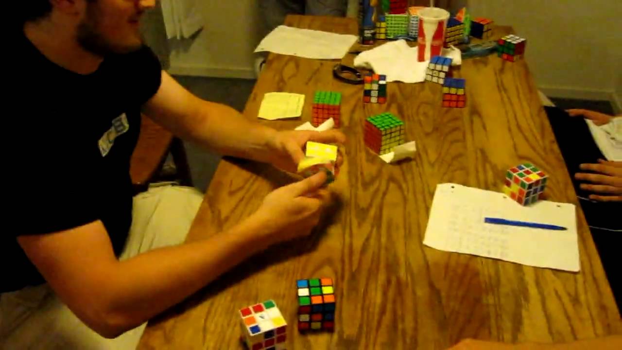 Rowe Hessler and Dan Cohen - One Hour Straight of Cubing - YouTube