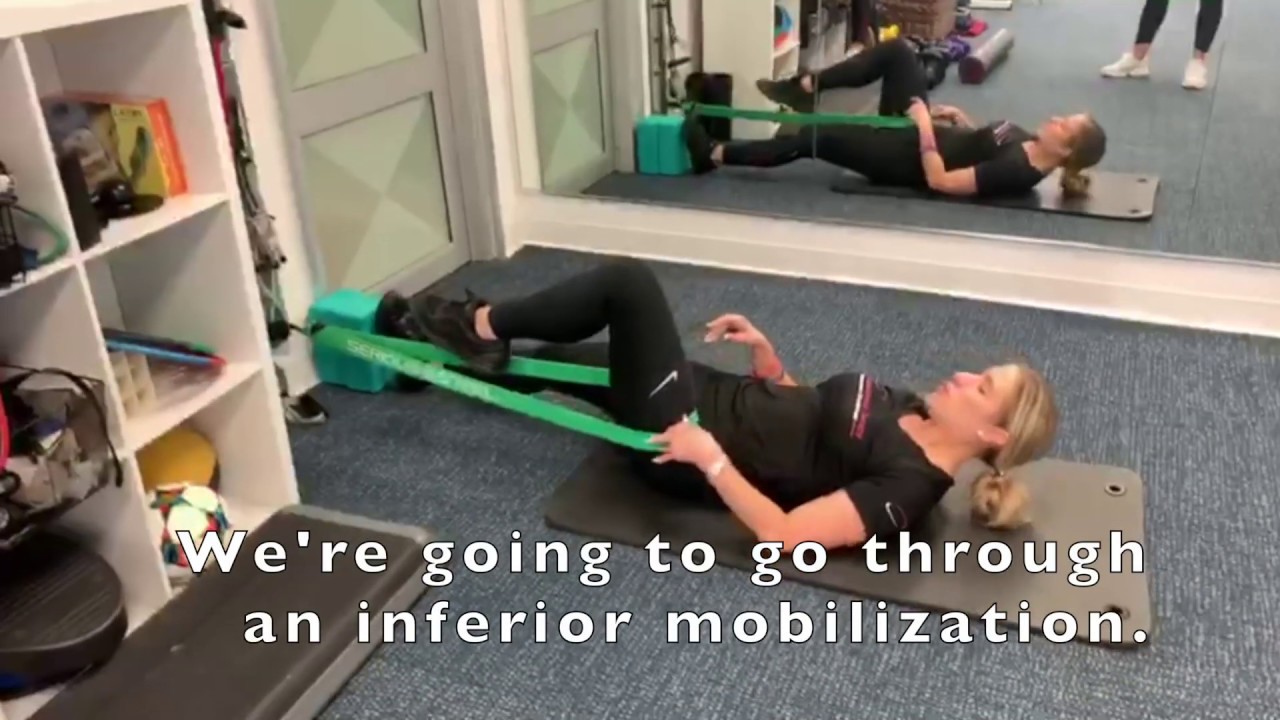 Banded Hip Mobility - YouTube