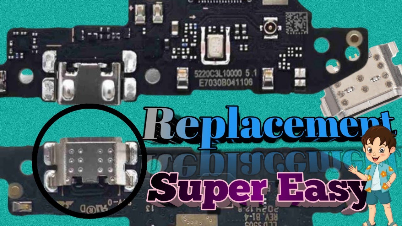 Type B Micro Usb Charging Jack Replacement (Easy Trick)| HM Mobile ...