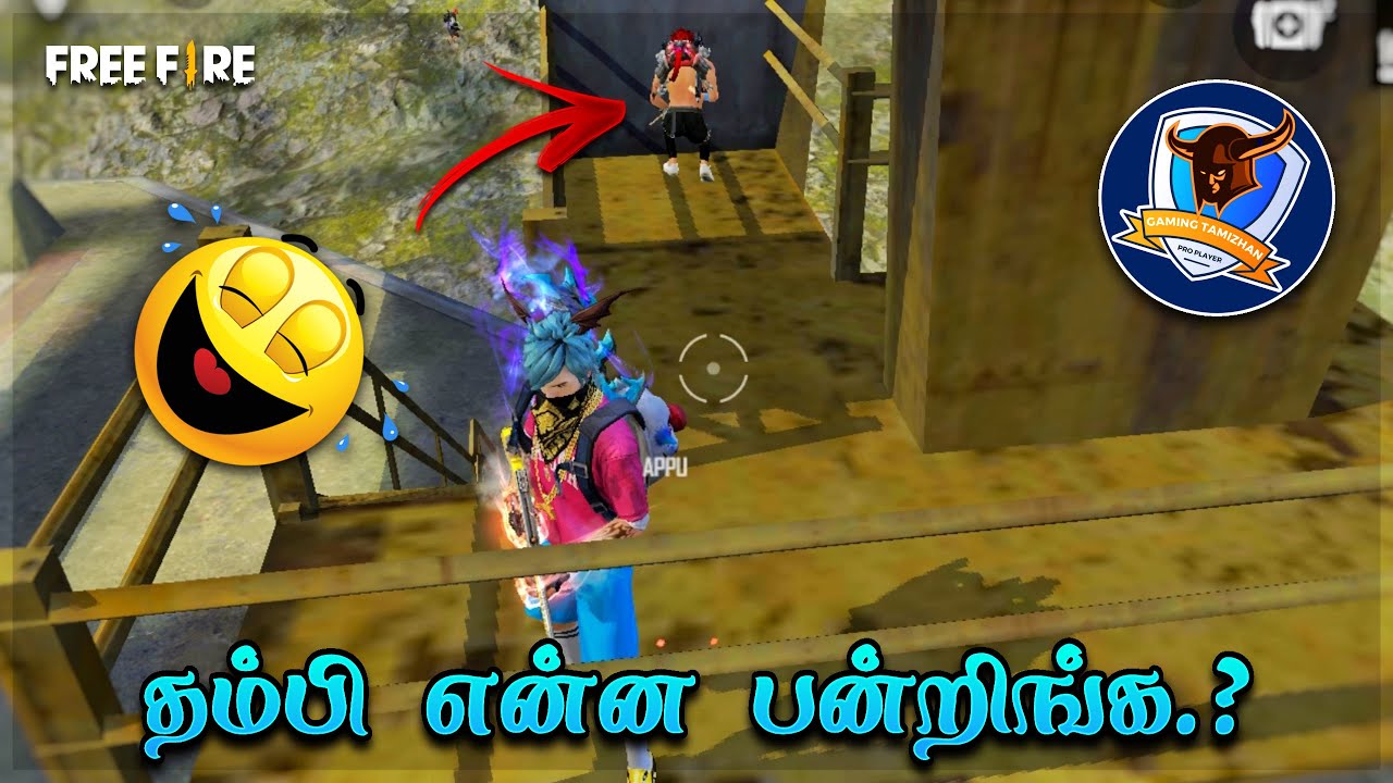 யாரு தம்பி நீ !!😂| Free Fire Attacking Squad Ranked GamePlay Tamil ...