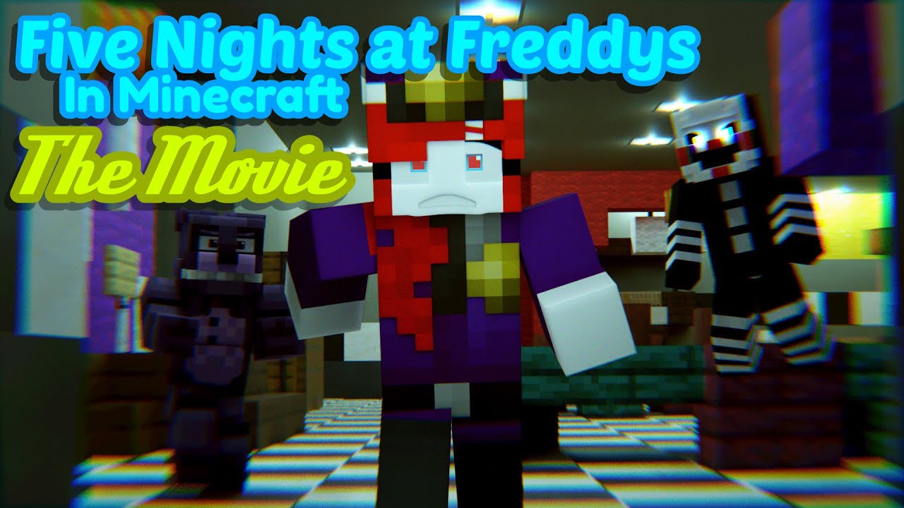 Five Nights at Freddy's in Minecraft the Movie! (Night 1 through 5 ...