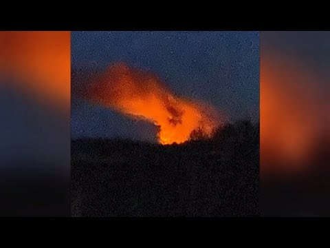 Nobody injured in massive late night fire in Neebing - TBNewsWatch.com