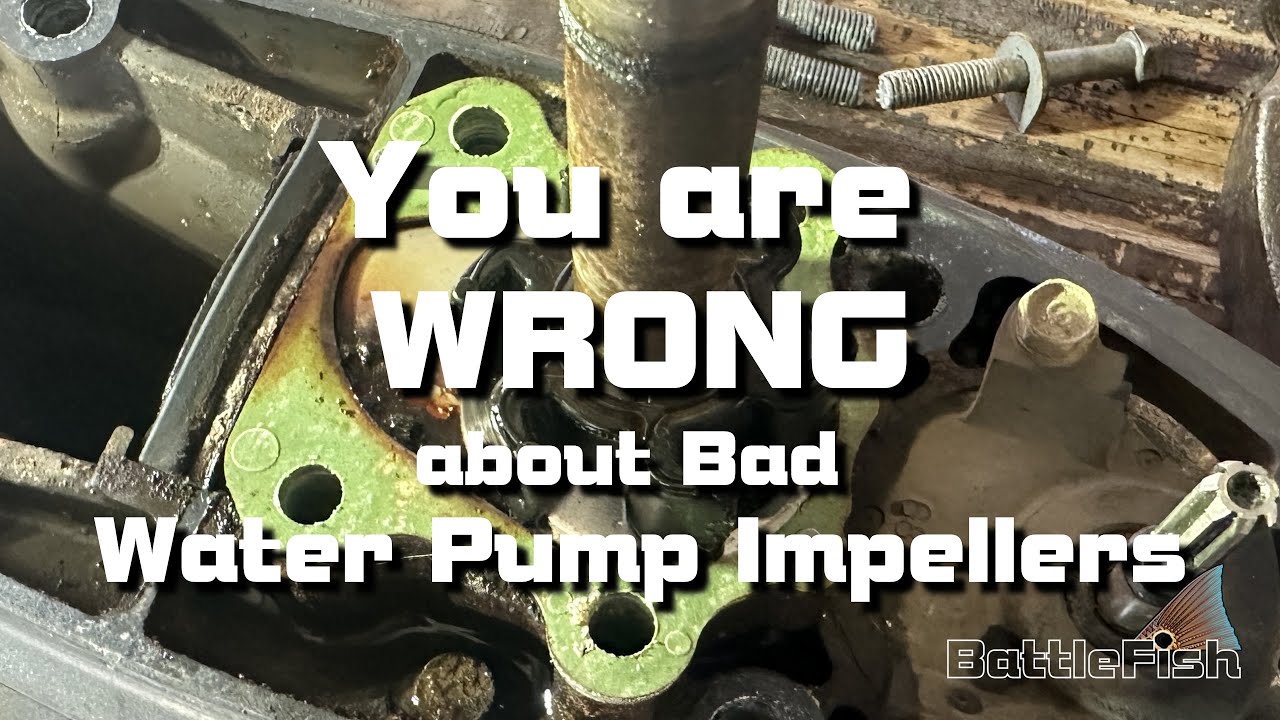 You are WRONG about Bad Water Pump Impellers Yamaha Outboard - YouTube