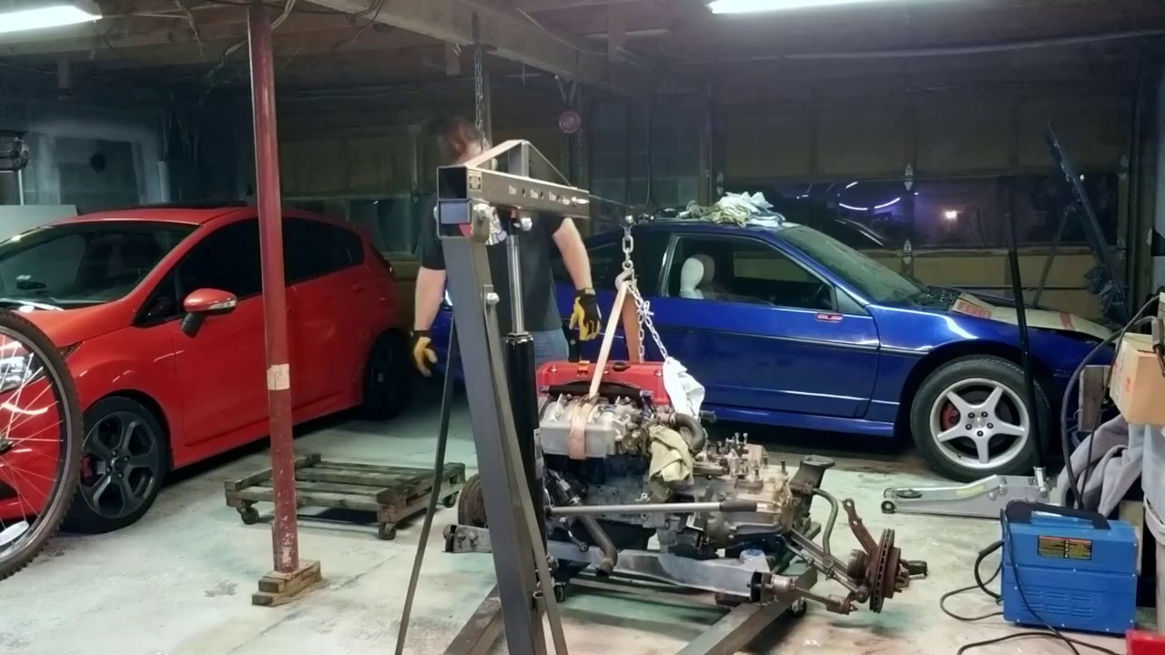 1987 Fiero GT K20 swap pt. 3 - YouTube