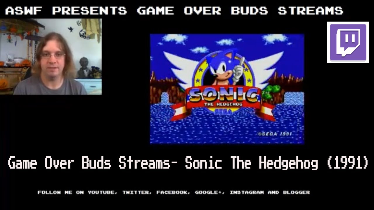 Game Over Buds Streams-Sonic The Hedgehog (1991) - YouTube