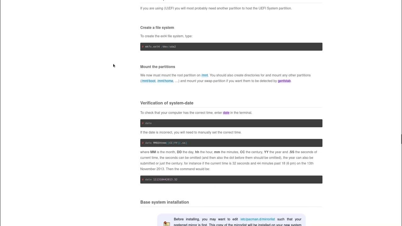 Hyperbola GNU/Linux-Libre — my first time installing - YouTube
