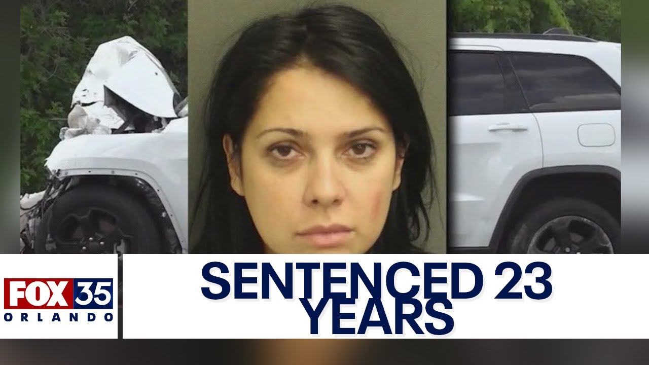 Woman sentenced to 23 years in prison after double deadly DUI crash in ...