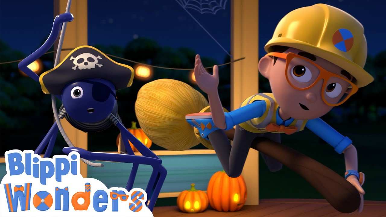 Blippi's Best Halloween Party | Blippi Wonders | Kids Cartoons | Party ...