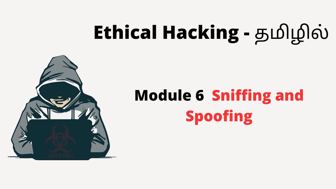 Module 6 - Sniffing & Spoofing - Penetration Testing for Beginners ...