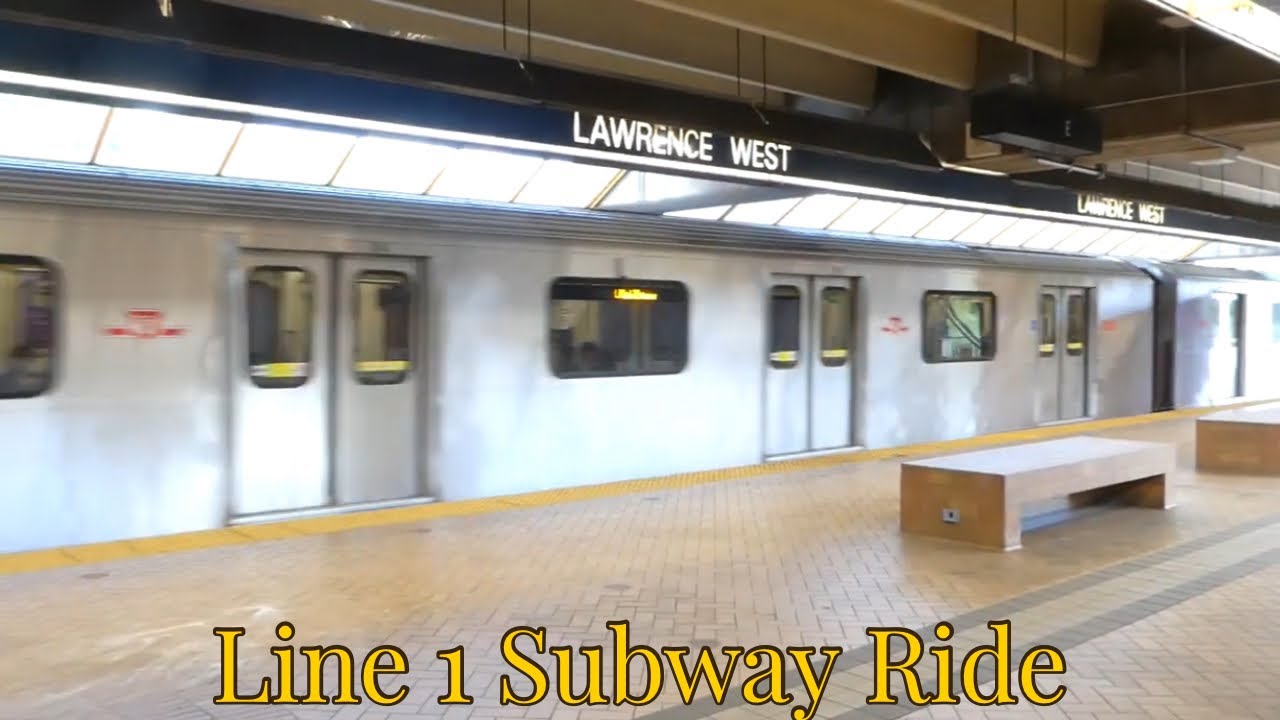 Toronto TTC Line 1 Yonge-University Ride from Finch West to Glencairn ...