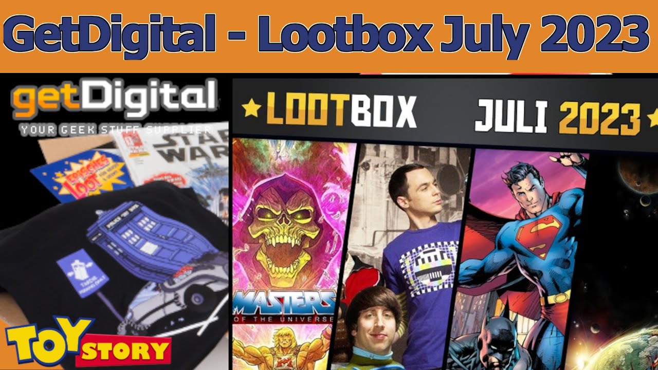 GetDigital - Lootbox July 2023 - Judith schaut rein für Euch! - YouTube