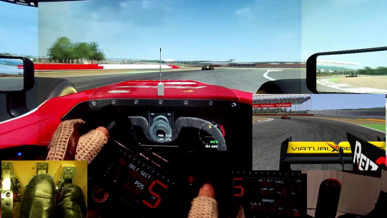 AMS - Silverstone - F1 Ultimate - 102% AI Race - YouTube