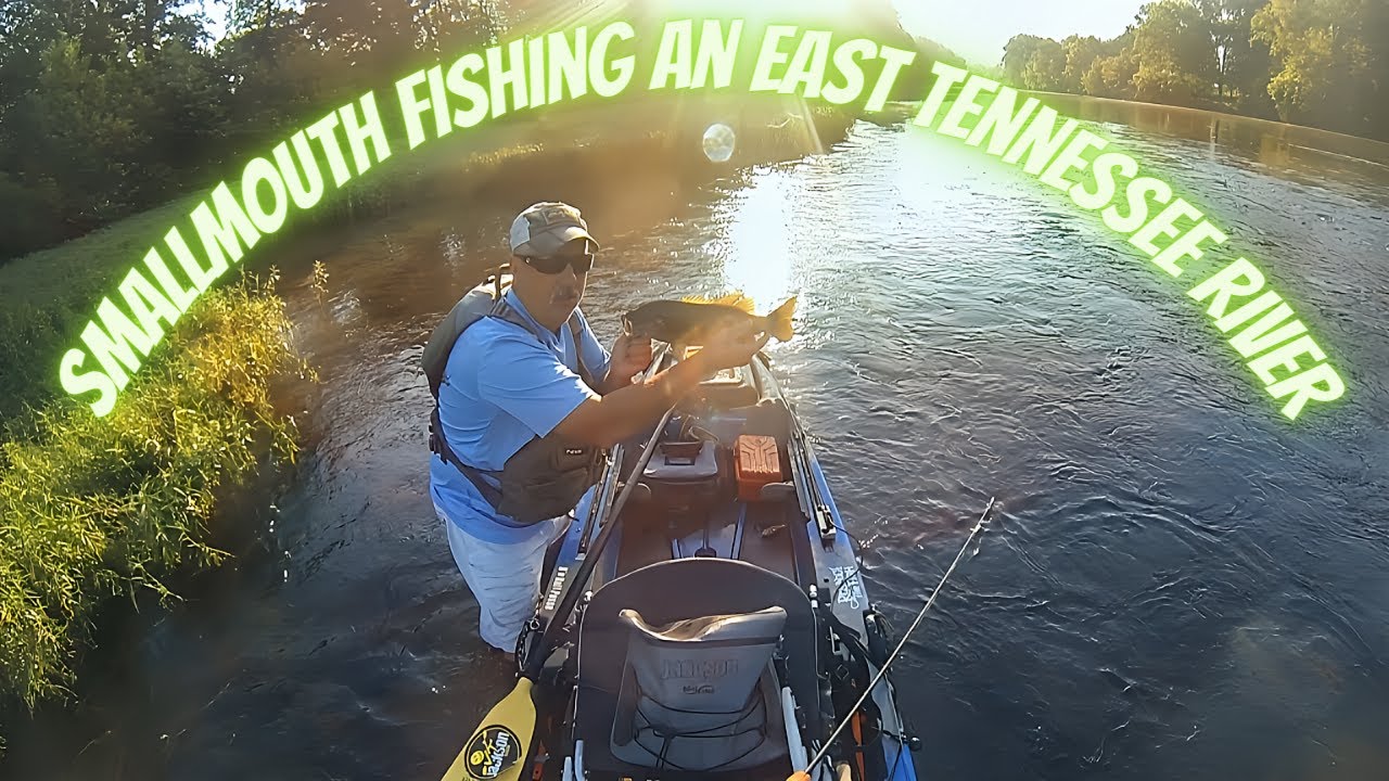 Smallmouth Fishing an East Tennessee River | Great Drone Footage - YouTube